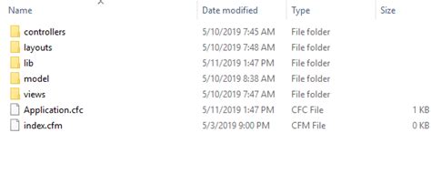 Error Could Not Find The Coldfusion Component Or Interface On Fw1 Framework Stack Overflow