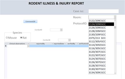 I Am Trying To Get More Spacing In My Combo Box In Access Stack Overflow