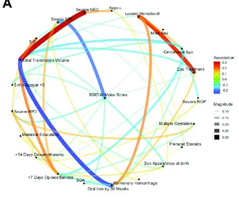 Network Analysis Of Bsid Iii Motor Score A Graphical Network Download Scientific Diagram
