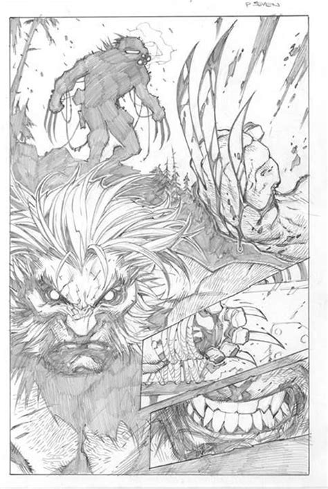 Savage Wolverine Page By Joe Madureira Comic Book Artwork Comics Artwork Comic Book Artists