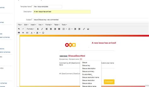 apache velocity email template example templateme customize email templates atlassian