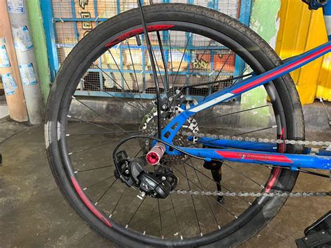 Mongoose Folding Bike Shimano 21 Speed Sports Equipment Bicycles