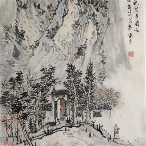 人物 山水琴瑟 一鸣齐鸟山水画家陈齐鸣的笔墨心象 cm 南京 新区