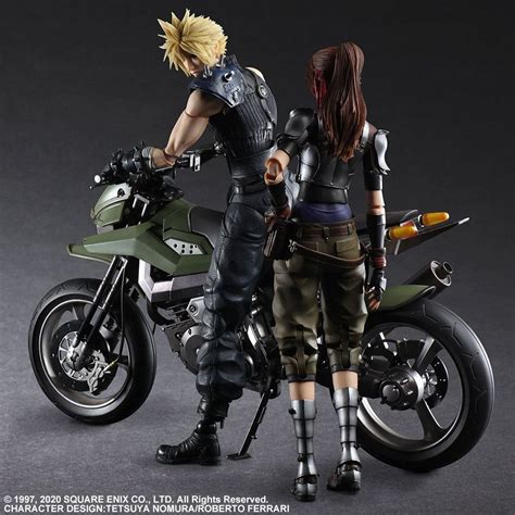 Square Enix Ffinal Fantasy Vii Remake Play Arts Kai Action Figure Vehicle Jessie