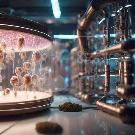 Glass Container With Organisms In Scientific Research Facility Stock Photo Creative Fabrica