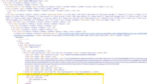 Selenium On Twitter With Python I Cant Get The Button With Any