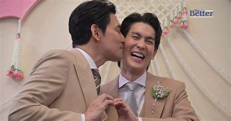หวานเจี๊ยบ คู่รักนักแสดง Lgbtq มาจดทะเบียนสมรสเท่าเทียมคู่แรก The Better News