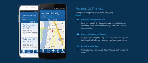 Location Tracking App Portfolio Web Page Design On Behance
