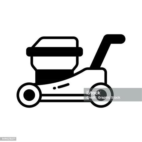 트렌디 한 스타일로 아름답게 디자인 된 잔디 깎는 기계 벡터를 확인하십시오 기계류에 대한 스톡 벡터 아트 및 기타 이미지 기계류 녹색 미국 Istock