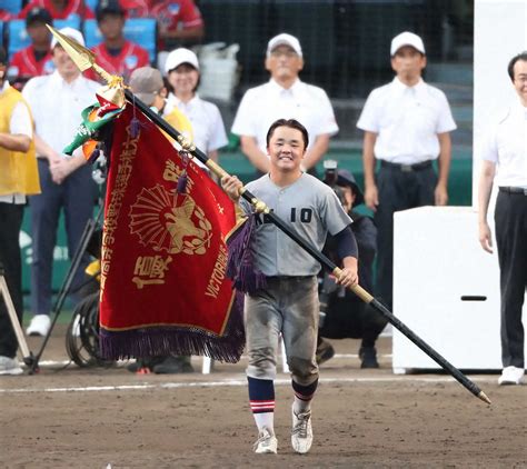 ＜第105回全国高校野球選手権記念大会 閉会式＞閉会式で講評を行う宝会長 スポニチ Sponichi Annex 野球