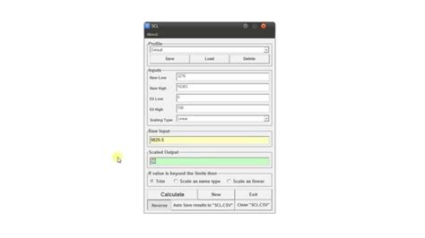 Scl Analog Values Scaling Tool Youtube