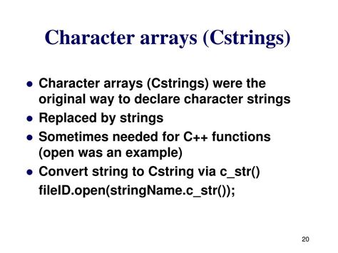 Ppt Chapter 12 Arrays Powerpoint Presentation Free Download Id7041308