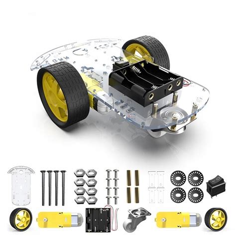 Platforma Robota Podwozie 2 Silniki 2wd Arduino 12301895920 Oficjalne Archiwum Allegro