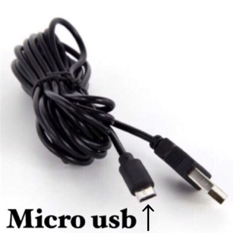 สายชาร์จ กล้องติดรถยนต์ micro usb ยาว 1เมตร 3เมตร shopee thailand