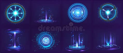 Sci Fi Ui Elements Stock Illustrations 3576 Sci Fi Ui Elements Stock