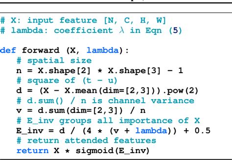 Pdf Simam A Simple Parameter Free Attention Module For