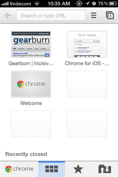 Reviewed Google Chrome For IOS Gearburn