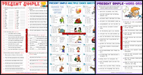 Esl Printable Grammar Worksheets And Exercises Worksheets Library