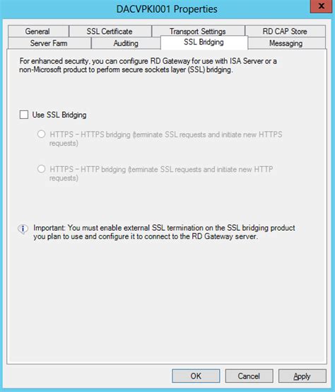 Installing The Microsoft Remote Desktop Gateway Role Service Electric