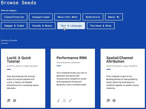 Seedbank — Discover Machine Learning Examples Machine Learning Examples Machine Learning