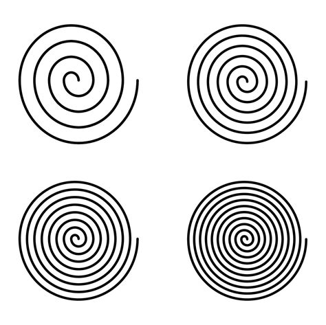 Spiral Vector Design 15938052 Vector Art At Vecteezy