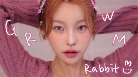 핑크 토끼 메이크업🐰💗 오랜만에 쿨톤 곤듀st 밋밋한 얼굴 쉐딩 하는법 Pink Rabbit Makeup Youtube