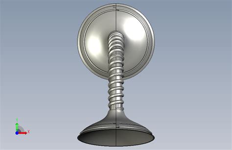 台灯step模型图纸下载 懒石网