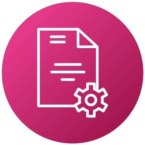 Premium Vector Vector Design Page Setup Icon Style