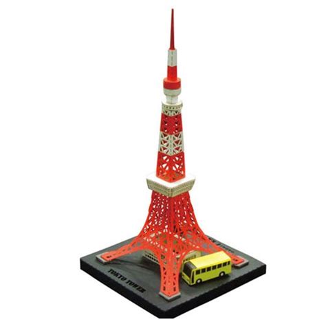 Tokyo Tower Paper Nano Model Kit Entertainment Earth