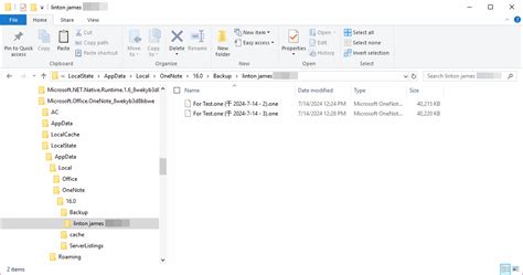 UWP Open The Backup Folder Of OneNote For Windows 10 By One Click Office OneNote Gem Add Ins
