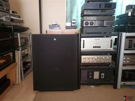 Jbl Large Vintage Speakers Unusual Original Boxes With Inch Bullets Alnico Drivers Photo