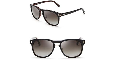 Tom Ford Franklin Wayfarer Sunglasses In Black For Men Lyst