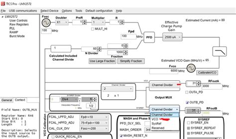 LMX Bit To Unpower Or Bypass Channel Divider Clock Timing Forum Clock Timing TI