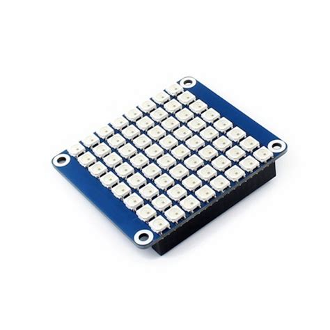 True Color RGB LED HAT B For Raspberry Pi Colorful Display 8 8 Grid