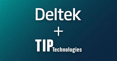 Deltek On Linkedin Deltek Completes Its Acquisition Of Tip Technologies