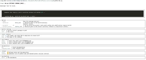 Bug Cli Help Is Not Accessible Using Light Themes · Issue 16334 · Scipyscipy · Github