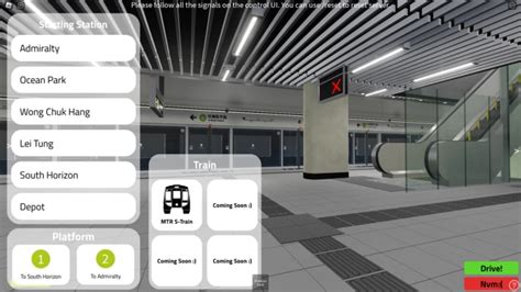 Mtr South Island Line Simulador De Trenes De Hk Roblox