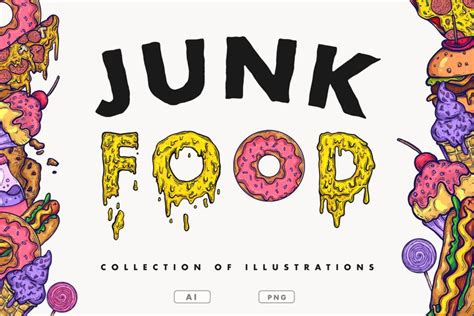 Vector Junk Food
