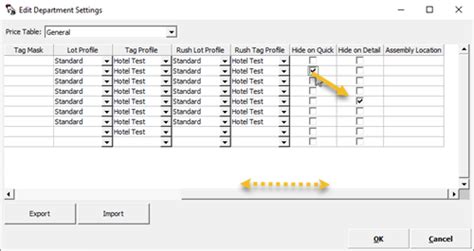 Order Process Settings