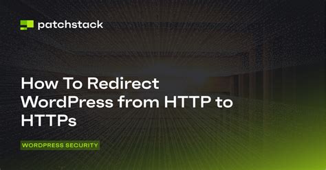 how to redirect wordpress from to patchstack