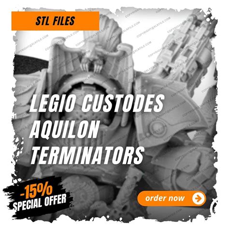 The Best Stl Files 15 Adeptus Custodes 1 Etsy