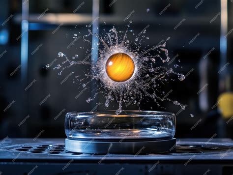 Physics Experiment Demonstrating The Principles Of Motion Premium Ai