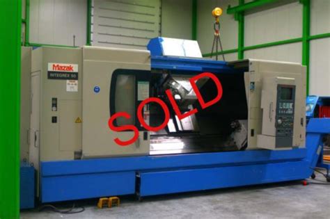 Mazak Integrex 50 With MAZATROL T Plus Multi Tasking Lathe Used Mach4Metal