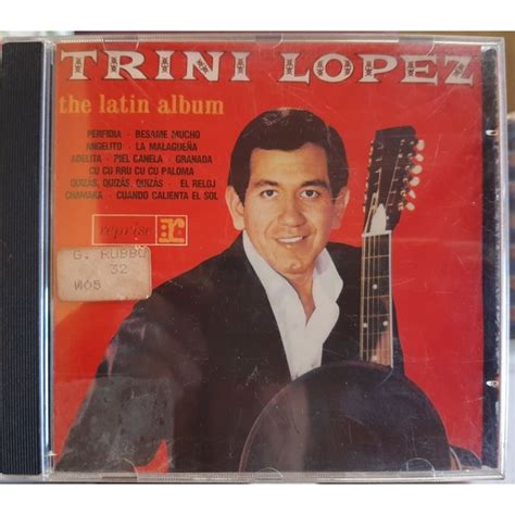 Cd Trini Lopez The Latin Album Shopee Brasil