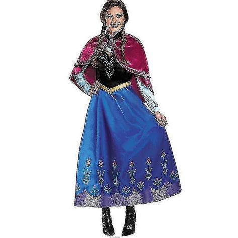 Adult Princess Anna Elsa Costume Christmas Cos Fancy Dress Outfi S Fruugo UK