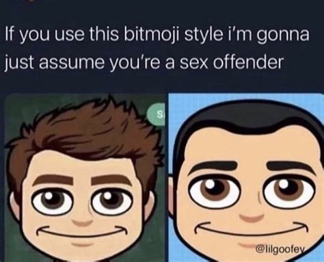 If You Use This Bitmoji Style Im Gonna Just Assume Youre A Sex