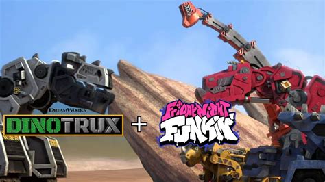Friday Night Funkin Dinotrux Edition Ty Vs D Structs Youtube