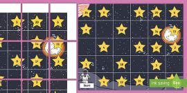 Space Themed Coding Mat Compatible With Bee Bot National Coding Week