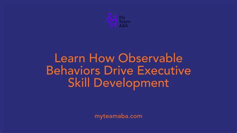 How Aba Therapy Helps Improve Executive Functioning Skills