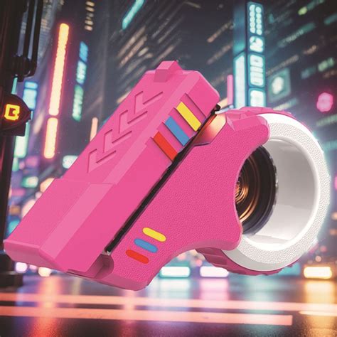 Gun Shaped Fidget Slider Toy Stress Relief Fidget Spinner And Flipper 3d Printed Edc Gadget For